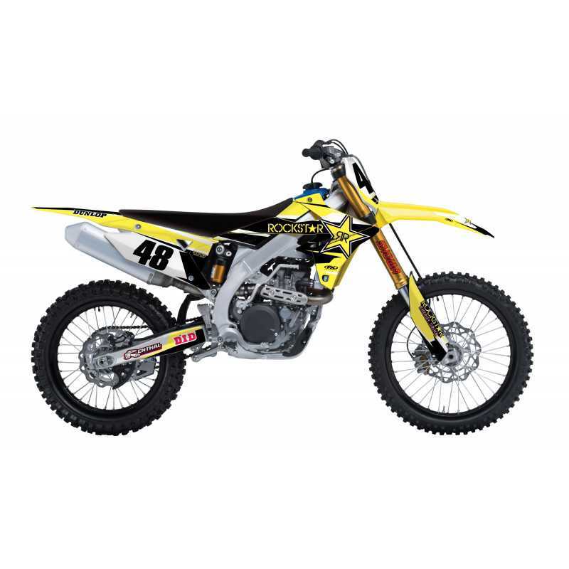 Kit déco Suzuki Rockstar Energy - 85 RM 2002 à 2018 Factory Effex