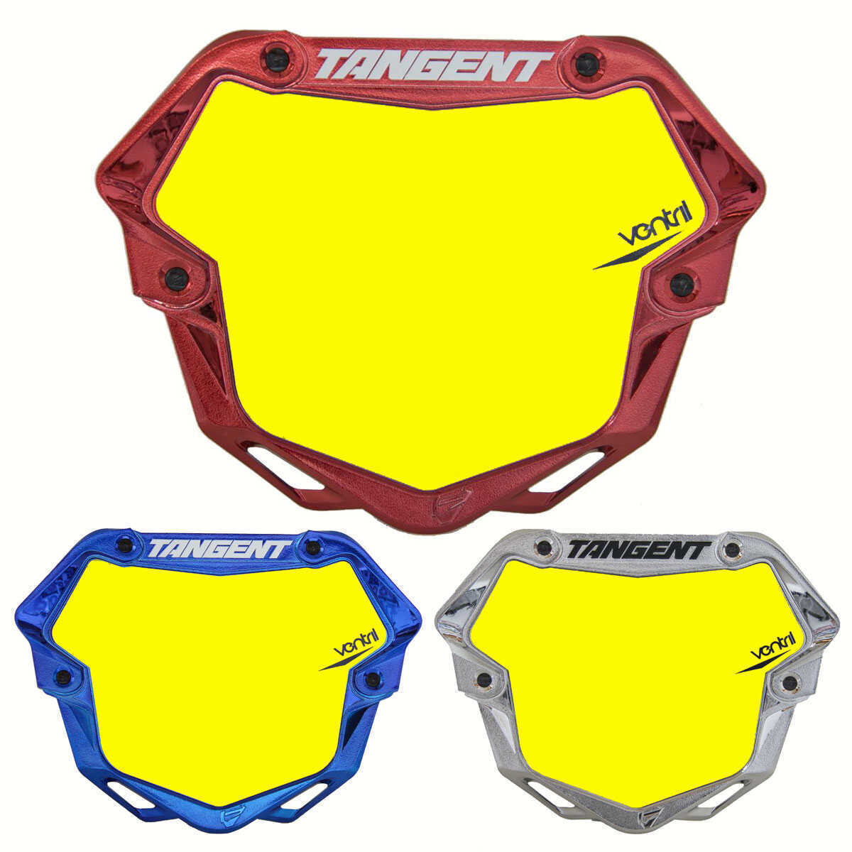 Plaque guidon Bmx Race Ventril 3D Pro Chrome